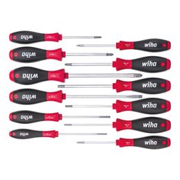wiha SoftFinish Schraubendreher Set, gemischt, 12-teilig, 41002)