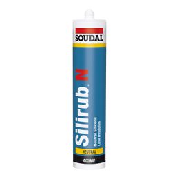 Soudal Neutralsilikon Silirub N transparent 300 ml (120718)