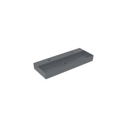 Villeroy & Boch V&B Waschtisch Memento 2.0 120x47cm, 2xHahnloch, o. &Uuml;L, graph. C+ ; Villeroy & Boch (4A22CGI4)