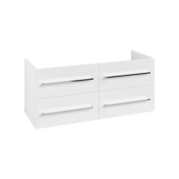 Villeroy & Boch V&B Waschtischunterschrank Avento 118x51,4x48cm, 4 A, wd, G vc g, Bri wh. ; Villeroy & Boch (A89300VE)