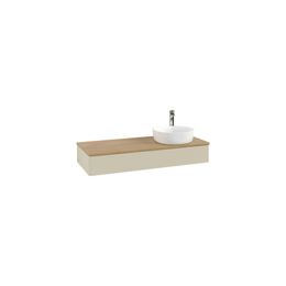 Villeroy & Boch V&B Waschtischunterschrank ohne Frontstruktur, mit Beleuchtung Antao 120x19x50cm, HL, WBP hon. Oa, si G m Lac ; Villeroy & Boch (L12051HJ)