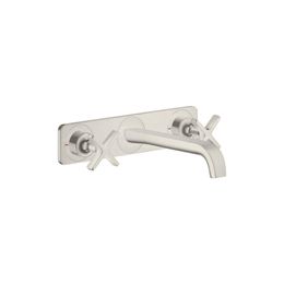 Hansgrohe Fertigset Axor Citterio E UP-3-Loch-Waschtischarmatur, A 220mm, Pl, ED (36115800)