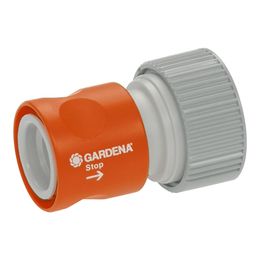 Gardena SB-Profi-System-&Uuml;bergangsst&uuml;ck mit Wasserstop (02814-20)