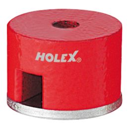HOLEX Knopf-Magnet mit Schutzplatte 13 mm (085946 13)