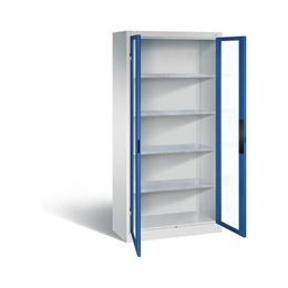 C+P Werkzeugschrank Acurado, H1950xB930xT400mm, Front Enzianblau, Korpus Lichtgrau (8920-055) ; C + P M&ouml;belsysteme (8920-055|S10112)