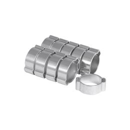 Riegler Zwei-Ohr-Schlauchklemmen Set, 5 - 7 mm, 10-teilig (142954)