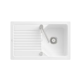 Villeroy & Boch V&B Sp&uuml;le Linara 45 m Abl.garn, Hand., graphit CeramicPlus ; Villeroy & Boch (338401i4)