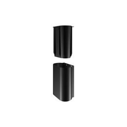 KEUCO Abfallsammler Plan Wandmodell, 30 l, schwarz-matt (14988370000)