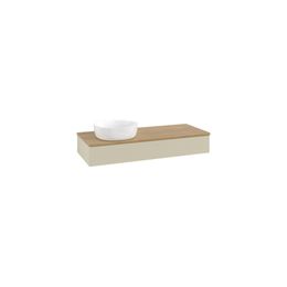 Villeroy & Boch V&B Waschtischunterschrank mit Frontstruktur Antao 120x19x50cm, WBP hon. Oa, si Gr m Lac ; Villeroy & Boch (K11111HJ)