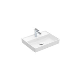 Villeroy & Boch V&B Waschtisch Collaro 55x44cm, o &Uuml;berlauf, stone white C-plus ; Villeroy & Boch (4A3356RW)