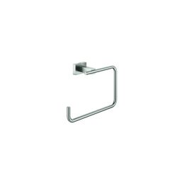 Grohe Handtuchring Essentials Cube verdeckte Befestigung, supersteel (40510DC1)