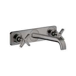 Hansgrohe Fertigset Axor Citterio E UP-3-Loch-Waschtischarmatur, A 220mm, Pl., pol. bla vc (36115330)