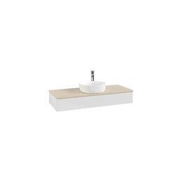 Villeroy & Boch V&B Waschtischunterschrank ohne Frontstruktur Antao 120x19x50cm, HL, WBP botti., glo wh. Lac ; Villeroy & Boch (K10053GF)