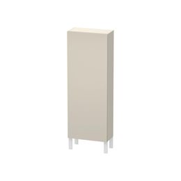 Duravit Halbhochschrank L-Cube 50x24,3x132cm, T&uuml;r rechts, taupe matt (LC1169R9191)