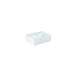Grohe Handwaschbecken Cube Keramik 45cm, 1 HL m &Uuml;L, wand, alp-we PureGuard (3948300H)