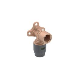 Geberit Anschlusswinkel PushFit 90Grad, 5,2cm, Rotguss, d= 16mmxRp 1/2 (650281001)