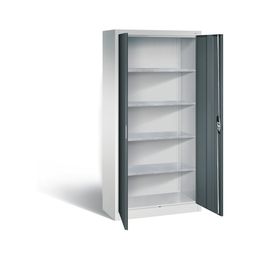 C+P Werkzeugschrank Acurado, H1950xB930xT400mm, Front Anthrazitgrau, Korpus Lichtgrau (8920-00) ; C + P M&ouml;belsysteme (8920-00|S11102)