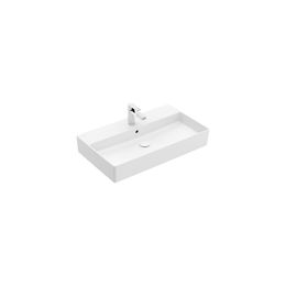 Villeroy & Boch V&B Waschtisch Memento 2.0 80x47cm, gs, Hahnl., m &Uuml;L, st. wh. C+ ; Villeroy & Boch (4A228GRW)