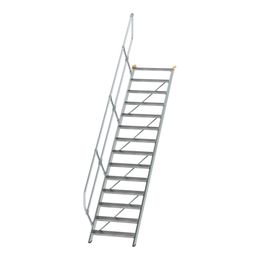 MUNK Aluminium-Treppe Stufen 45&deg; 14 Stufen (600274)