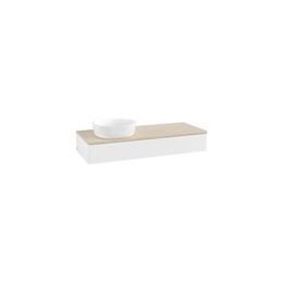 Villeroy & Boch V&B Waschtischunterschrank mit Frontstruktur Antao 120x19x50cm, WBP-farbe botti., wh. m Lac ; Villeroy & Boch (K11113MT)