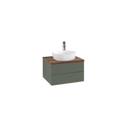Villeroy & Boch V&B Waschtischunterschrank mit Frontstruktur -Beleuchtung Antao 60x36x50cm, HL, WBP w wa, lea gre. m Lac ; Villeroy & Boch (L18152HL)