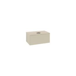 Villeroy & Boch V&B Waschtischunterschrank ohne Frontstruktur Antao 80x36x50cm, WBP botti., si Gr m Lac ; Villeroy & Boch (K30013HJ)