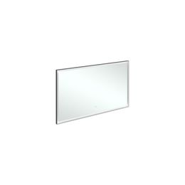 Villeroy & Boch V&B Spiegel Subway 3.0 Alu-Rahmen, 130x75x4,75cm, sw matt/we ma ; Villeroy & Boch (A46313BC)