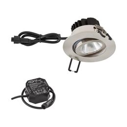 EVN Lichttechnik P-LED Deckeneinbauleuchte 3000K IP65-230V PC650N61302)