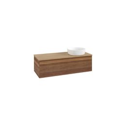 Villeroy & Boch V&B Waschtischunterschrank ohne Frontstruktur Antao 120x36x50cm, WBP-farbe hon. Oa, w. wal ; Villeroy & Boch (K34011HM)