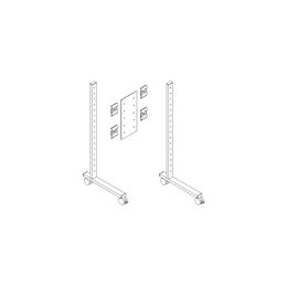 Rocholz St&auml;nder fahrbar MULTI-VARIO ohne Abroller (133005)