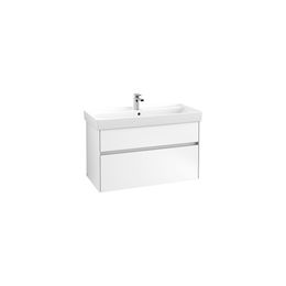 Villeroy & Boch V&B Waschtischunterschrank Collaro 95,4x54,6x44,4cm, WT mittig, white matt ; Villeroy & Boch (C01100MS)