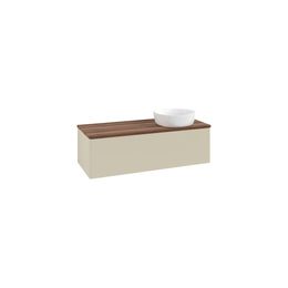 Villeroy & Boch V&B Waschtischunterschrank ohne Frontstruktur Antao 120x36x50cm, WBP w. wal, si Gr m Lac ; Villeroy & Boch (K34012HJ)