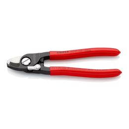 Knipex 95 41 165 Kabelschere mit Kunststoff &uuml;berzogen br&uuml;niert 165 mm)
