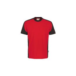 HAKRO T-Shirt Contrast Performance, rot, Unisex-Gr&ouml;&szlig;e: 3XL (290-002/3XL)