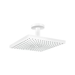 Hansgrohe Kopfbrause Raindance E 300 mit Deckenanschluss, 1jet, mattwei&szlig; (26250700)