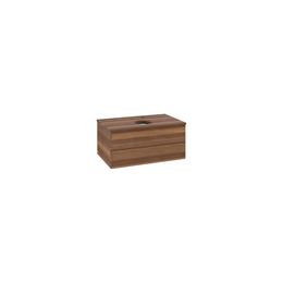 Villeroy & Boch V&B Waschtischunterschrank ohne Frontstruktur Antao 80x36x50cm, HL, WBP-farbe w. wal, w. wal ; Villeroy & Boch (K19052HM)