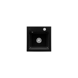 Villeroy & Boch V&B b&uuml;ndige Sp&uuml;le Subway 50 S Flat m Abl.garn, Excenterbet&auml;tigung, chromite ; Villeroy & Boch (33152FJ0)