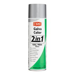 CRC Zink-Korrosionsschutzspray mit Farbe, Galvacolor 2 in 1 , 500 ml, Farbe: SILVER ; CRC Industries (20584-HO)