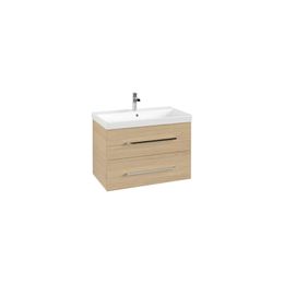 Villeroy & Boch V&B Waschtischunterschrank Avento 78x51,4x48cm, 2 A, wd, G vc gl., Nord Oa ; Villeroy & Boch (A89100VJ)