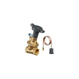 Oventrop Strangregulierventil Hydrocontrol D DN 25, Rp 1, PN 25, beids. IG, Messing (1064728)