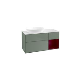Villeroy & Boch V&B Waschtischunterschrank Wandbeleuchtung Finion 120cm, Pl w m, Reg Peo m Lac, Oli. m Lac ; Villeroy & Boch (GA51HBGM)