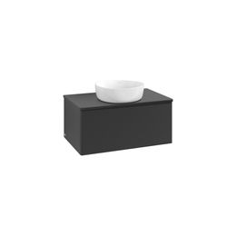 Villeroy & Boch V&B Waschtischunterschrank mit Frontstruktur -Beleuchtung Antao 80x36x50cm, WBP-farbe Lac, bla m lacquer ; Villeroy & Boch (L30110PD)