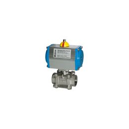 Riegler ES-Kuha, pneumat. Stellantrieb, doppeltwirkend, Rp 1, DN 25 (350.512)