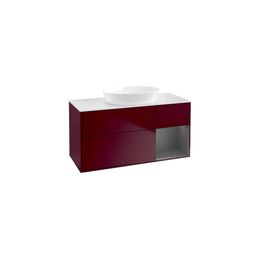 Villeroy & Boch V&B Waschtischunterschrank Finion 120cm, Pl w m, Reg Anthrac. m Lac, Peo m ; Villeroy & Boch (FA71GKHB)