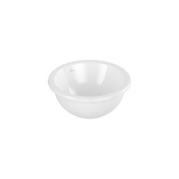 Villeroy & Boch V&B V&B Unterbauwaschbecken Loop& Friends rd, o. Hahnloch, m &Uuml;L, d 38cm, we C-plus ; Villeroy & Boch (4A5200R1)