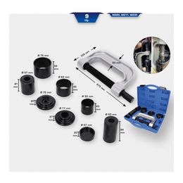 Brilliant Tools 4 in 1 Kugelgelenk-Abzieher-Satz, 7-tlg (BT661100)