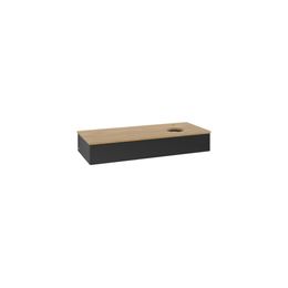 Villeroy & Boch V&B Waschtischunterschrank ohne Frontstruktur, mit Beleuchtung Antao 120x19x50cm, HL, WBP hon. Oa, bla m Lac ; Villeroy & Boch (L12051PD)