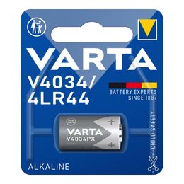 Varta Cons.Varta Batterie Electronics 6, 0V/100mAh/Alkali V 4034 PX Bli.1 (04034101401)