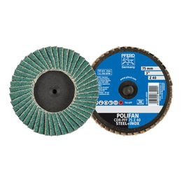 Pferd TOOLS COMBIDISC Zirkon Mini-POLIFAN CDR &Oslash; 75 mm Z40 f&uuml;r geh&auml;rteten Stahl (47202101)