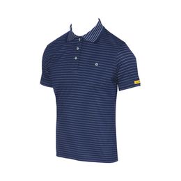 HB Tempex ESD Damen Polo-Shirt Conductex Cotton Knit, navy, Gr&ouml;&szlig;e: L (08011 86013 001 45-L)